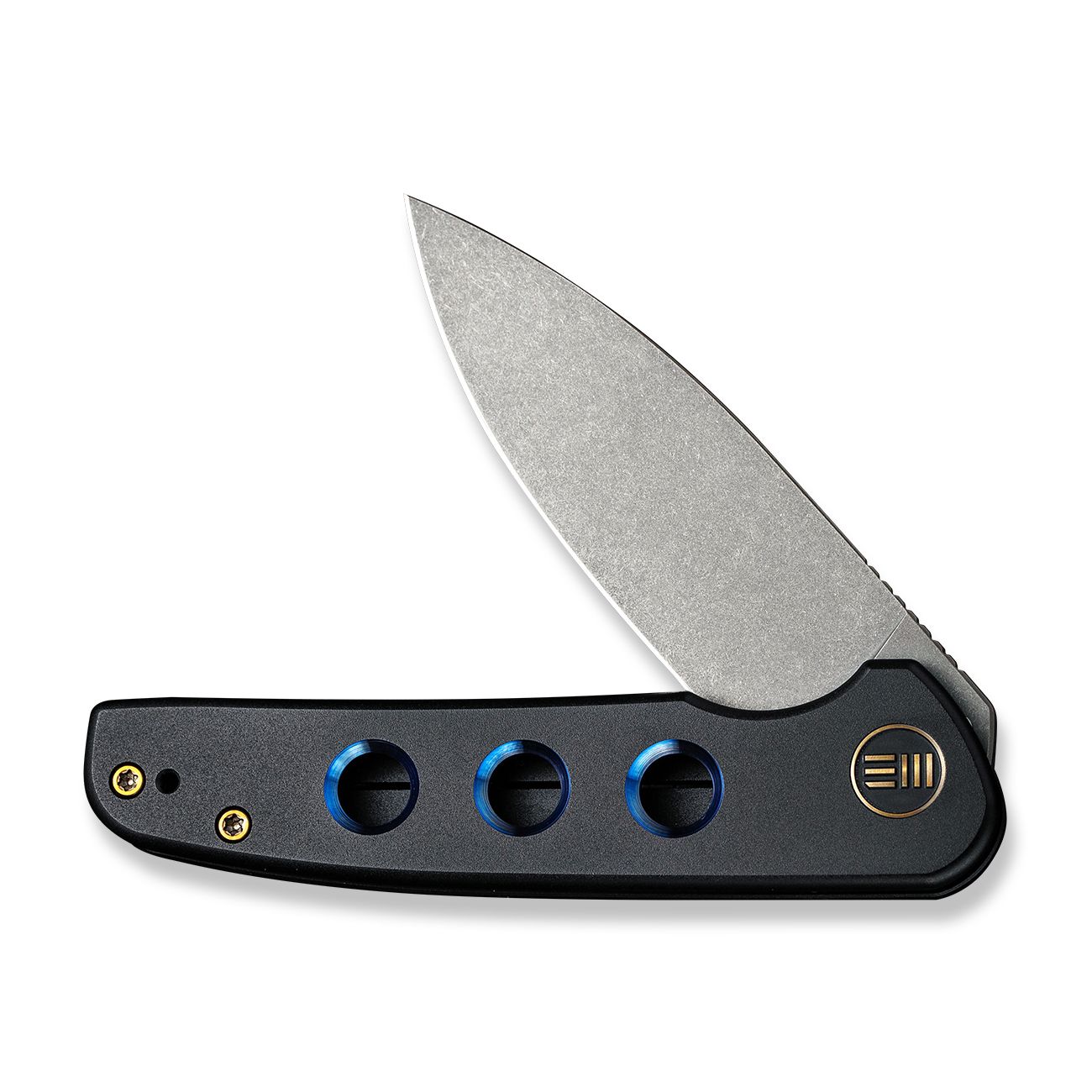 WE KNIFE Shakan 20052B-1 Blue Titanium & S35VN Stainless Limited 1/300 ...