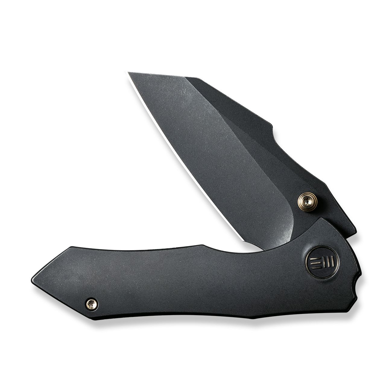 WE KNIFE High-Fin 22005-1 Frame Lock Black Titanium & 20CV Stainless ...