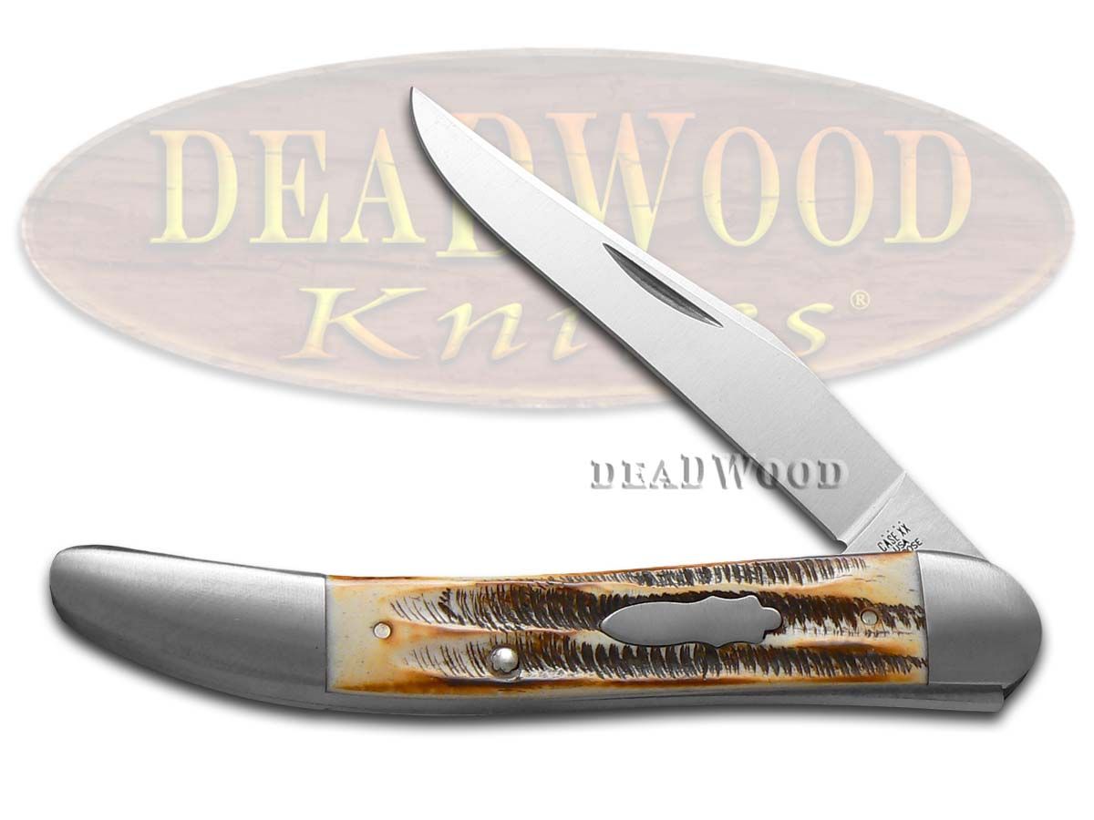bone stag case knife