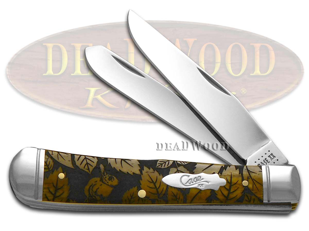 Case XX Rabbit Wildlife Series Antique Bone Trapper 1/500 Stainless ...