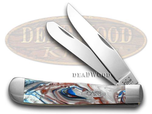 Case XX Trapper - Custom Star Spangled Banner Corelon Pocket Knife 6073 ...