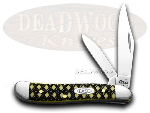 Case XX Yellow Celtic Maze Peanut 1/1000 Pocket Knife 80030 CM ...