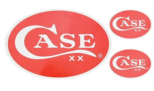 Case XX Self-adhesive Window Decal 3-pack Set 50032 - ACC-CA50032 OVAL ...