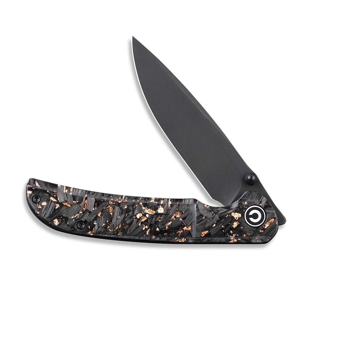 Civivi Imperium C2106C Black Nitro-V Stainless Carbon Fiber Copper ...