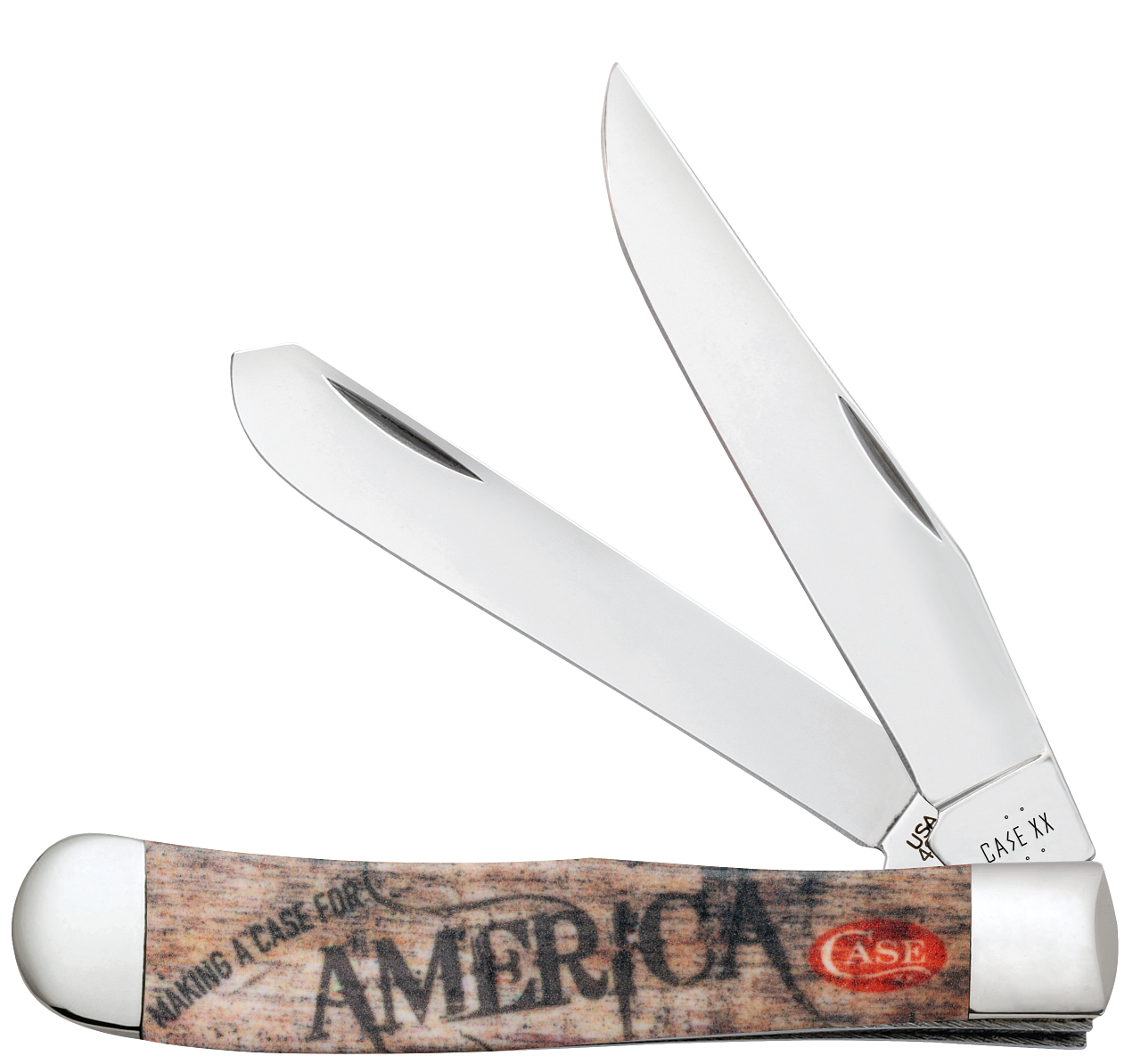 Case XX Trapper Making a Case for America 10846 Stainless Pocket Knife ...