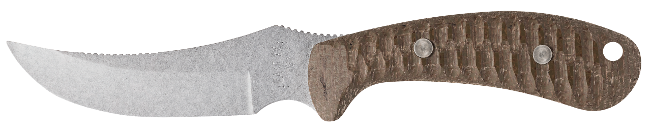 Case XX Ridgeback Fixed Blade Hunter Green Burlap 30594 Stainless Knife ...
