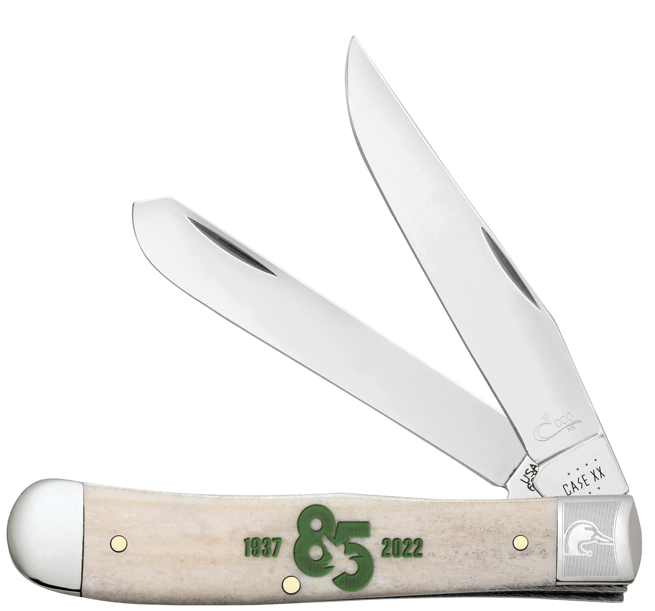 Case xx 85th Ann Ducks Unlimited 17532 Trapper 1/350 Stainless Knife ...