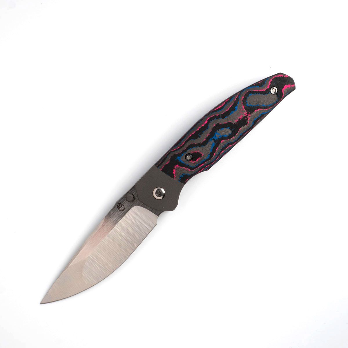 Jack Wolf Tango Miami Camo Fat Carbon Fiber & S90V Stainless Pocket ...