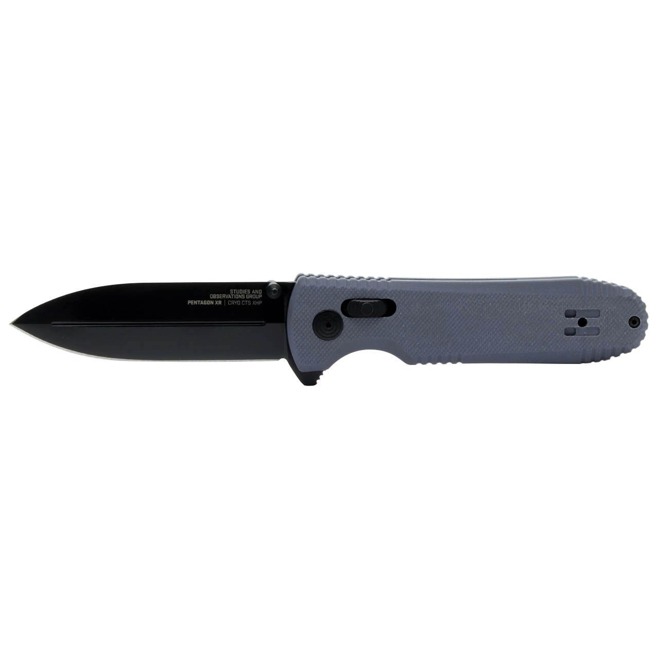 SOG Pentagon XR 12-61-08-57 Wolf Gray G10 CRYO CTS-XHP Steel Pocket ...