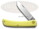 Case XX Yellow Synthetic Sodbuster Carboon Steel Pocket Knife 00032 ...