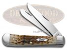 Case XX Jigged Amber Bone Trapper Stainless Pocket Knife 00164 - CA164 ...