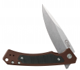 Case xx Marilla Frame Lock 25885 Brown Aluminum S35VN Pocket Knife ...
