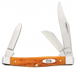 Case xx Stockman 26562 Persimmon Orange Bone Stainless Pocket Knife ...