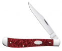 Case xx Red Ruby Stardust Slimline Trapper Stainless 67006 Pocket Knife ...