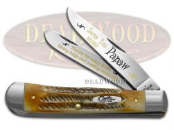 Case XX Happy Father's Day Daddy BoneStag Trapper 1/500 Stainless ...