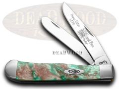 Case XX Coral Sea Genuine Corelon 1/500 Mini Trapper Pocket Knife ...