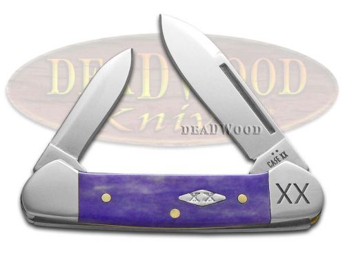 Case XX Butterbean Ultra Violet Bone 12509 Stainless 1/500 Pocket Knife ...