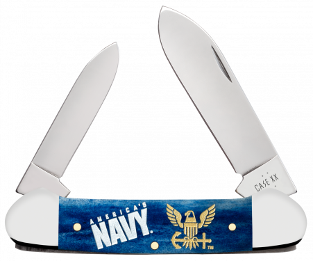 case knife handle logo
