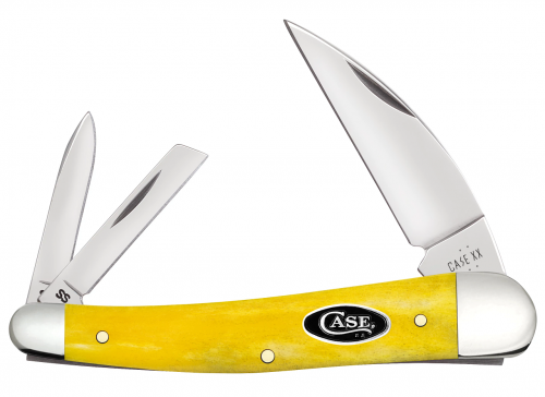 case knife handle logo