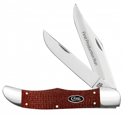 Case XX Folding Hunter 1st Run Dark Red Micarta 82274 Carbon Steel 1/ ...