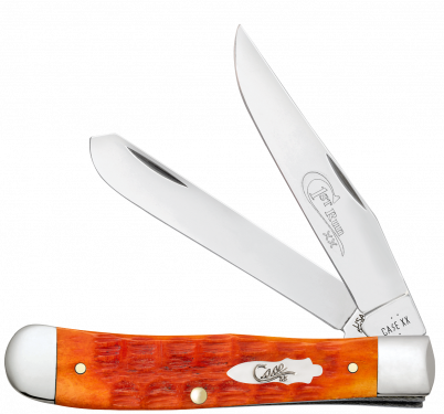 Case XX Trapper 1st Run Tequila Sunrise Bone 87530 1/250 Pocket Knife ...